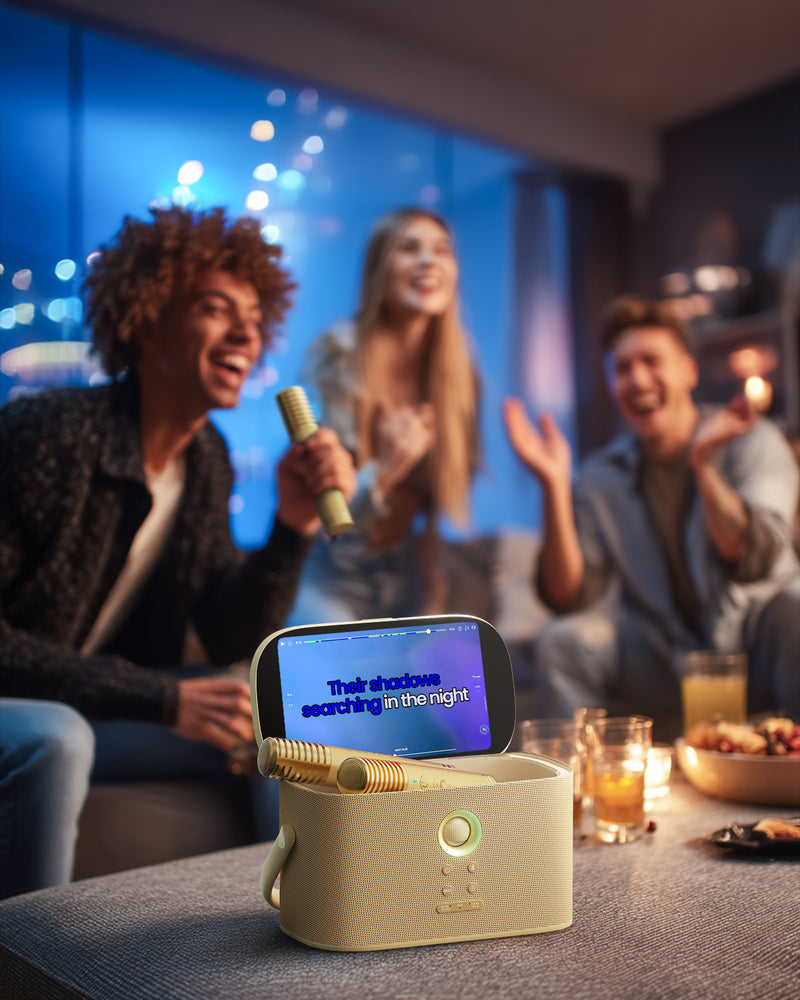 Shell S2 Portable Karaoke Machine with Lyrics & Screen