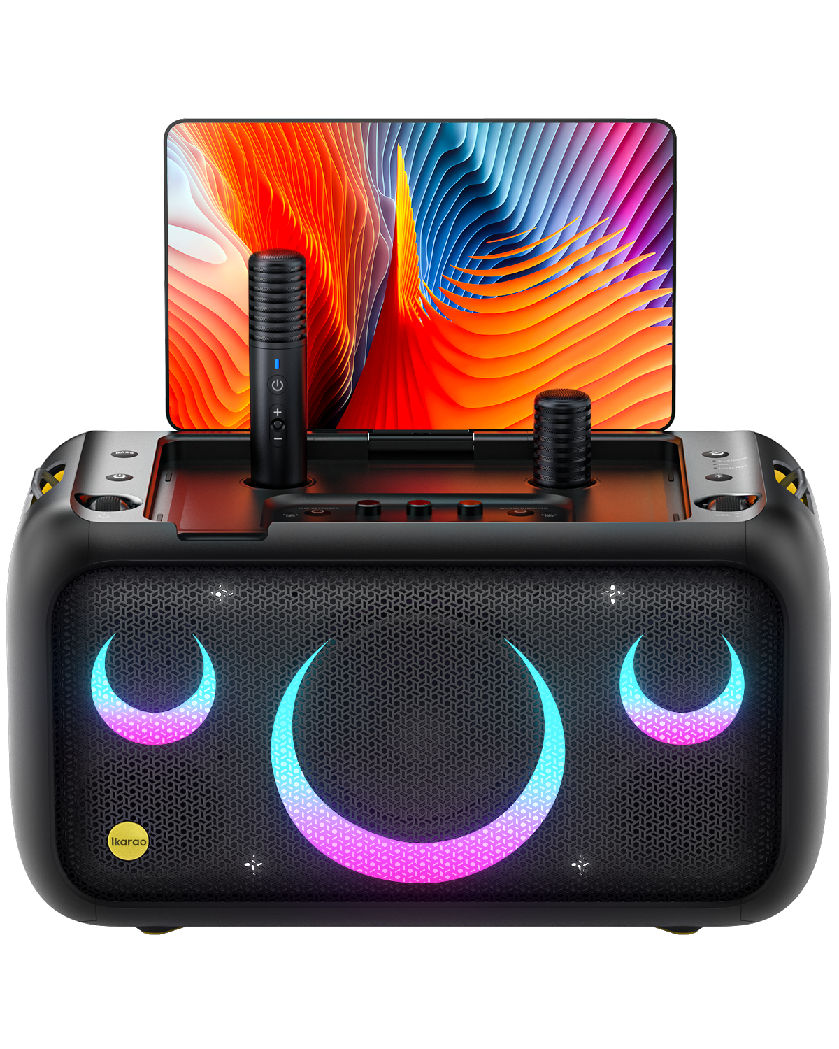Break X1 Portable Smart Karaoke Speaker with Built-in 10.1" Tablet and ...